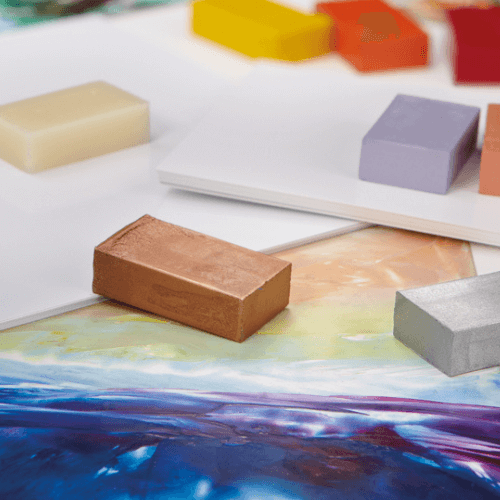Encaustic Art — Wooden Playroom