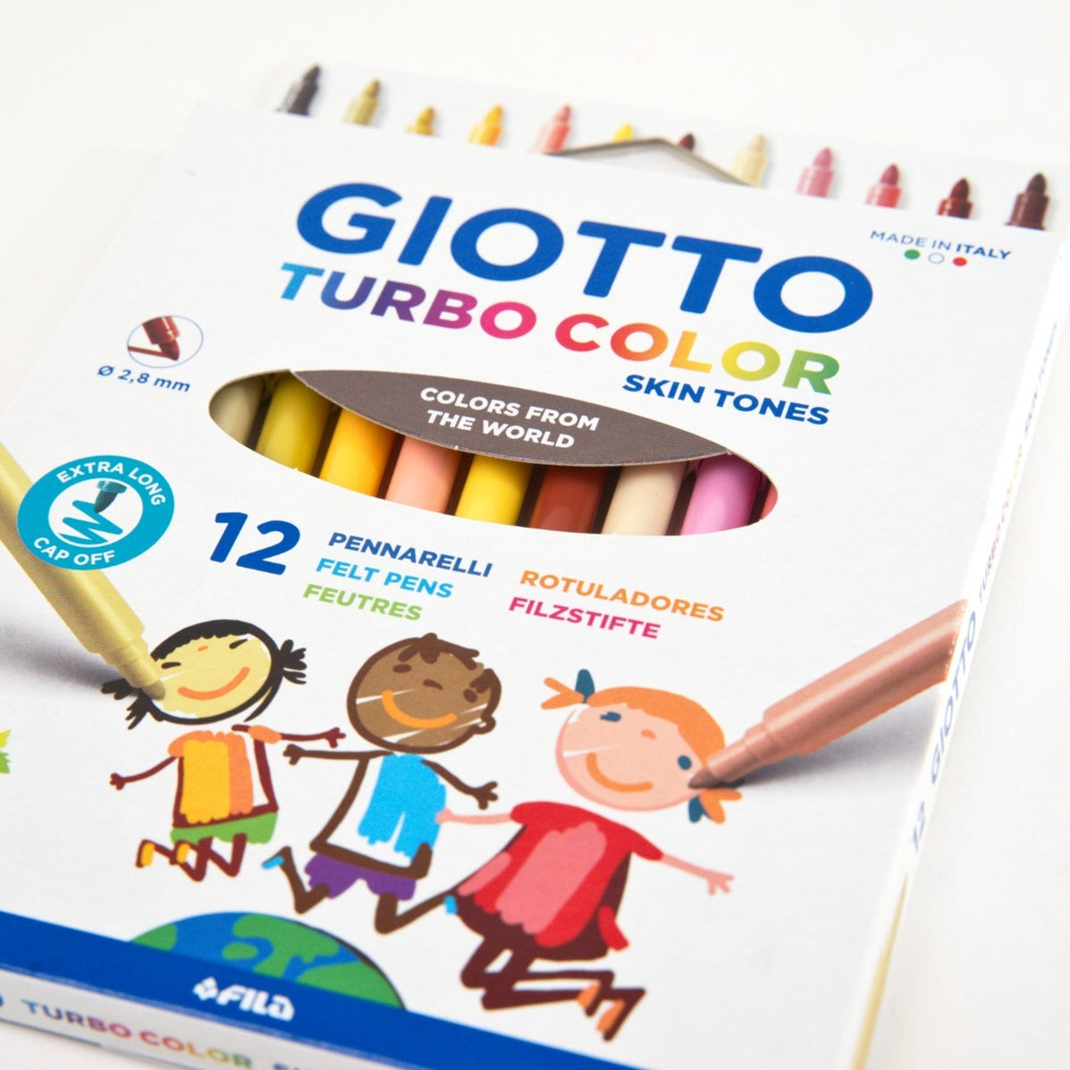 GIOTTO Turbo Colour Skin Tones 12 Colour Pens Wholesale in Australia ...