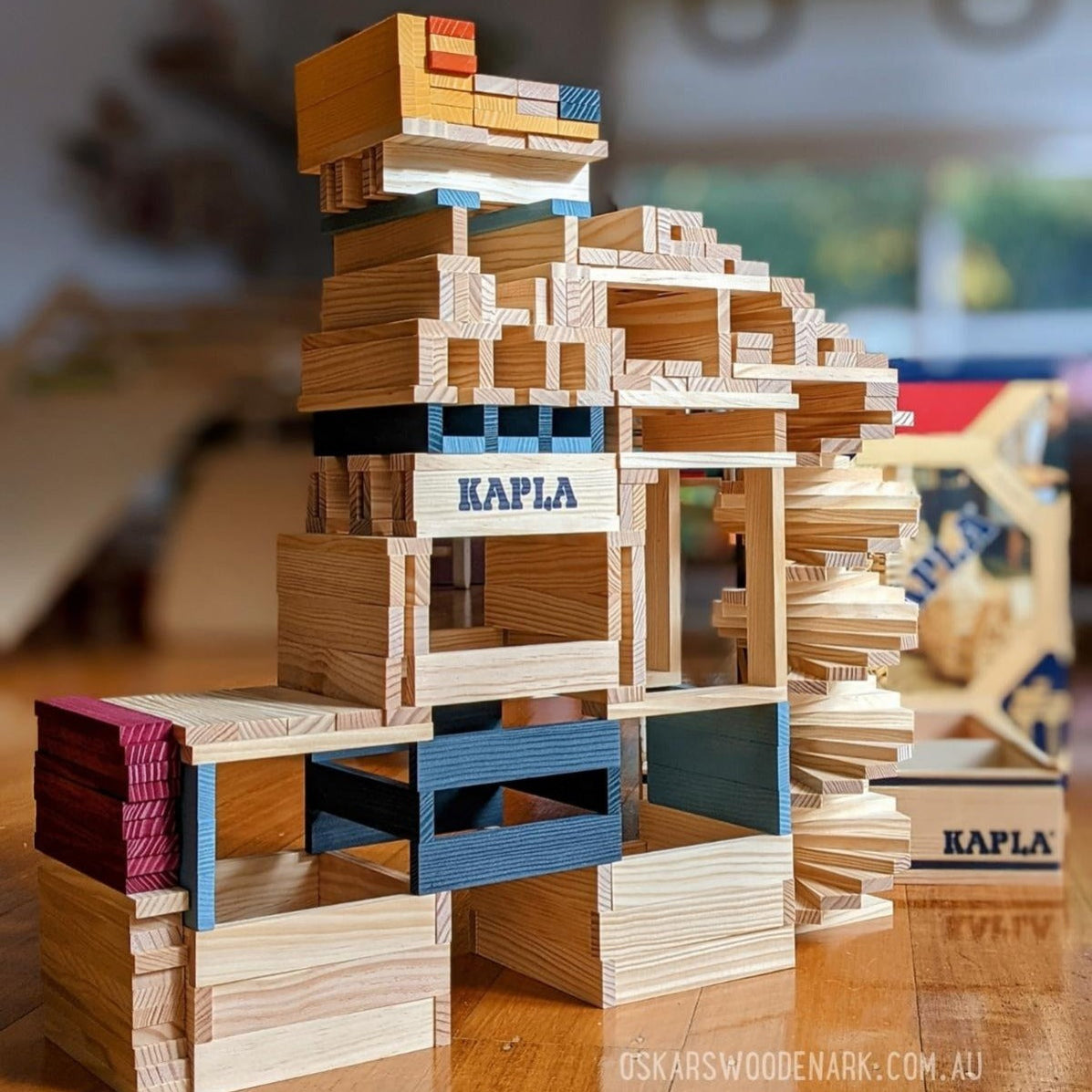 KAPLA Building Planks Set - 200 Pcs. - Wholesale, Australia — Wooden Playroom