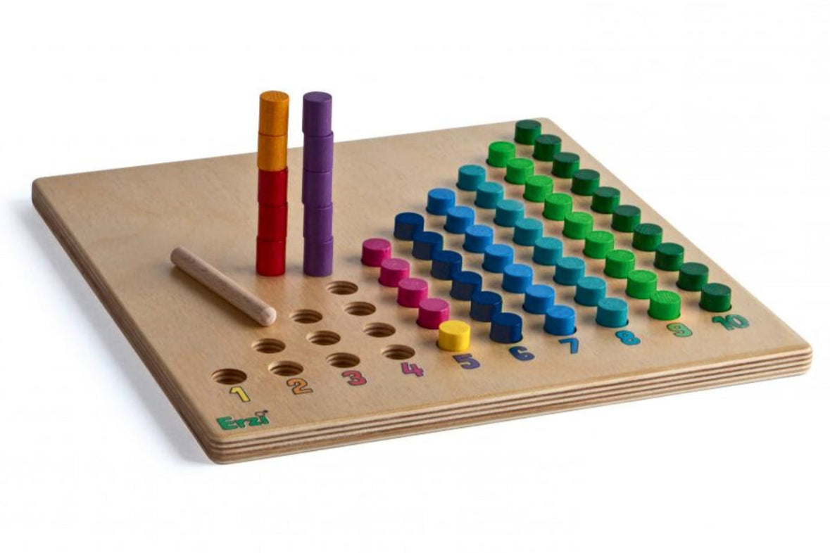 Erzi Wooden Math Toy - Counting Board — Wooden Playroom