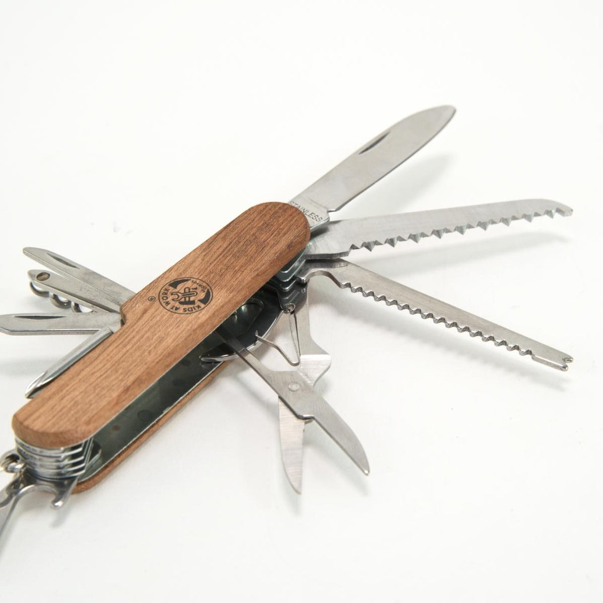 Kids at Work Pocket Knife Wood Handle - Wooden Playroom Australia