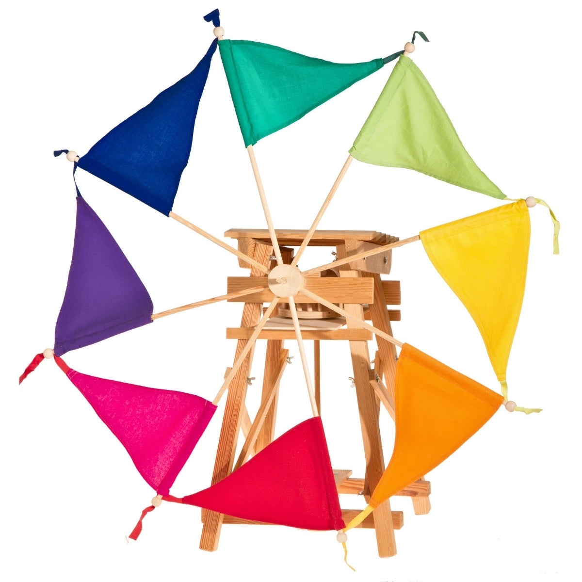 Kraul Wooden Sail Windmill - Rainbow - Wholesale | Australia — Wooden ...