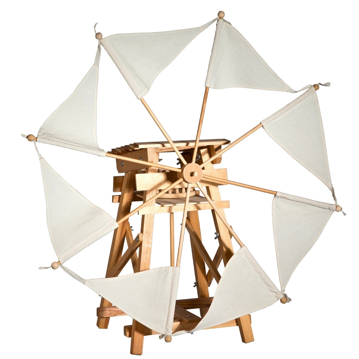 Kraul Wooden Sail Windmill - White - Wholesale | Australia — Wooden ...