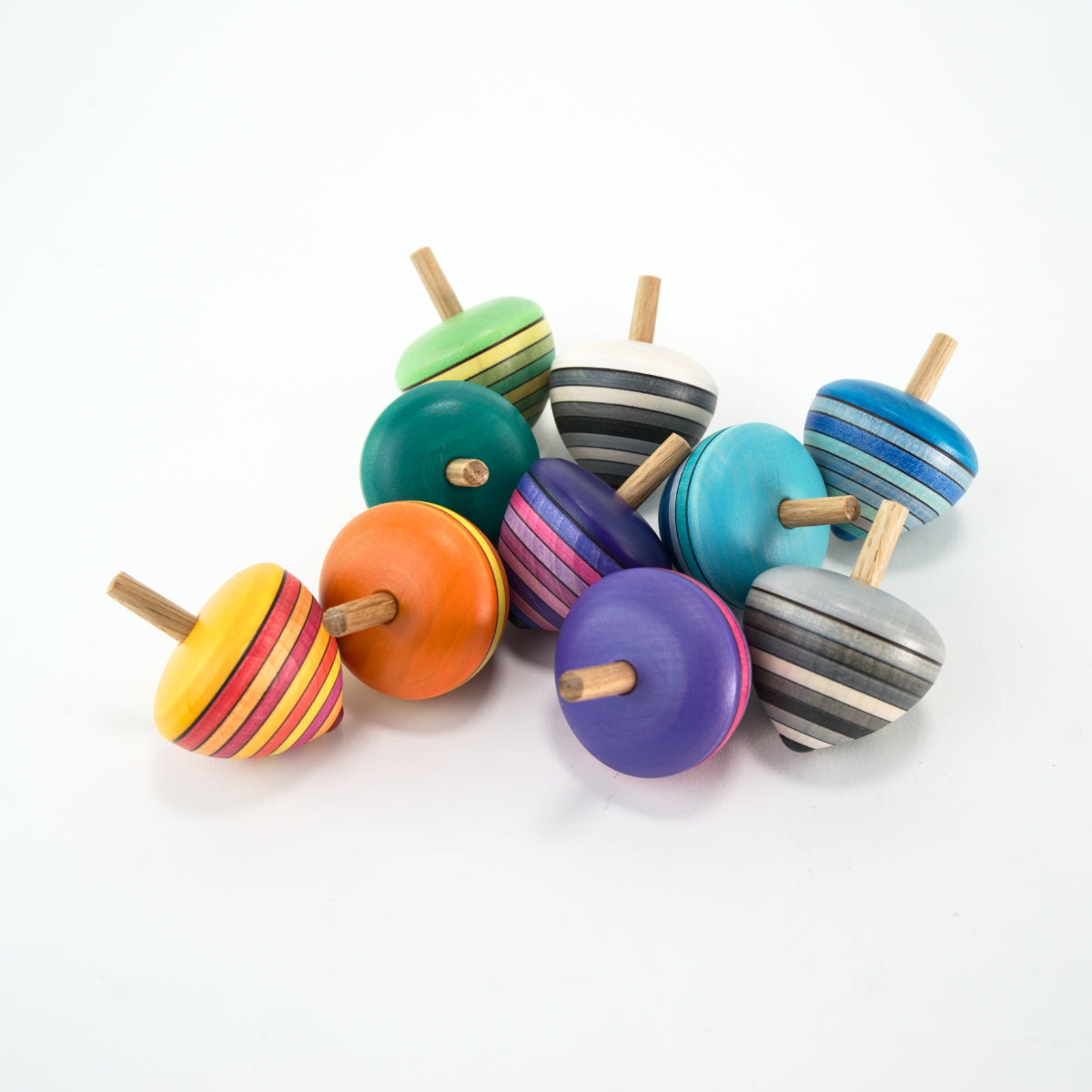 Mader Egg Spinning Top Wholesale in Australia through Wooden Playroom