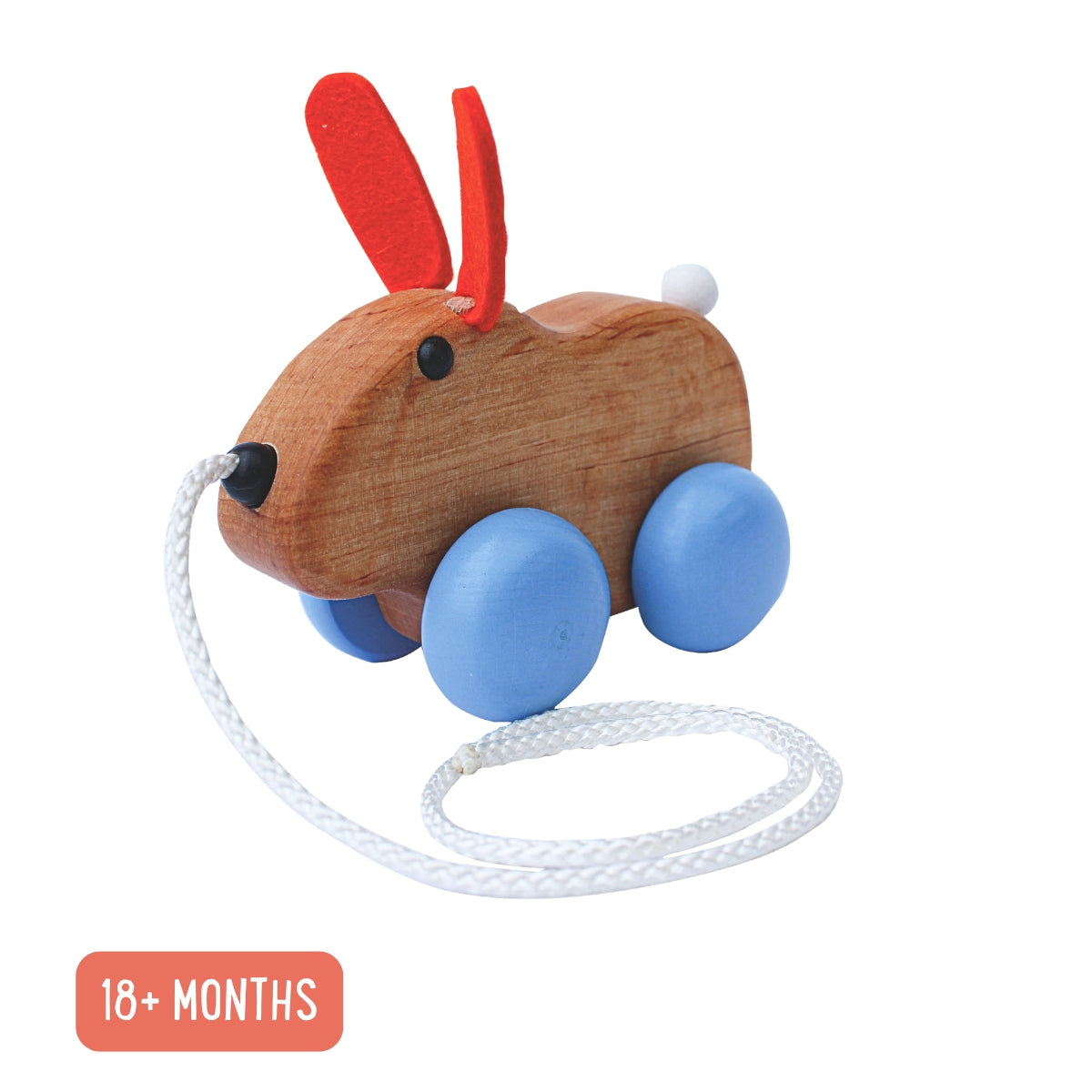 Pfingstweid Wooden Pull Along - Rabbit - Australia — Wooden Playroom