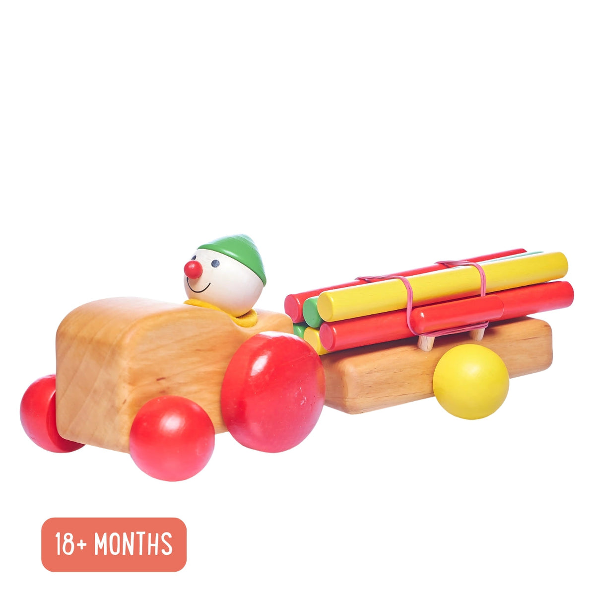 Pfingstweid Wooden Toy Logging Truck - Australia — Wooden Playroom
