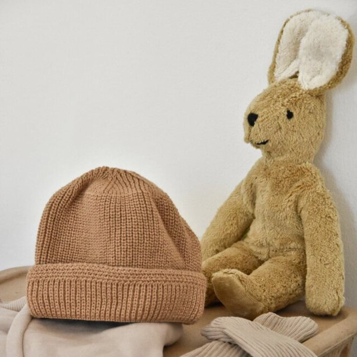 SENGER Floppy Animal Rabbit Small Beige Organic Soft Toys Australia ...
