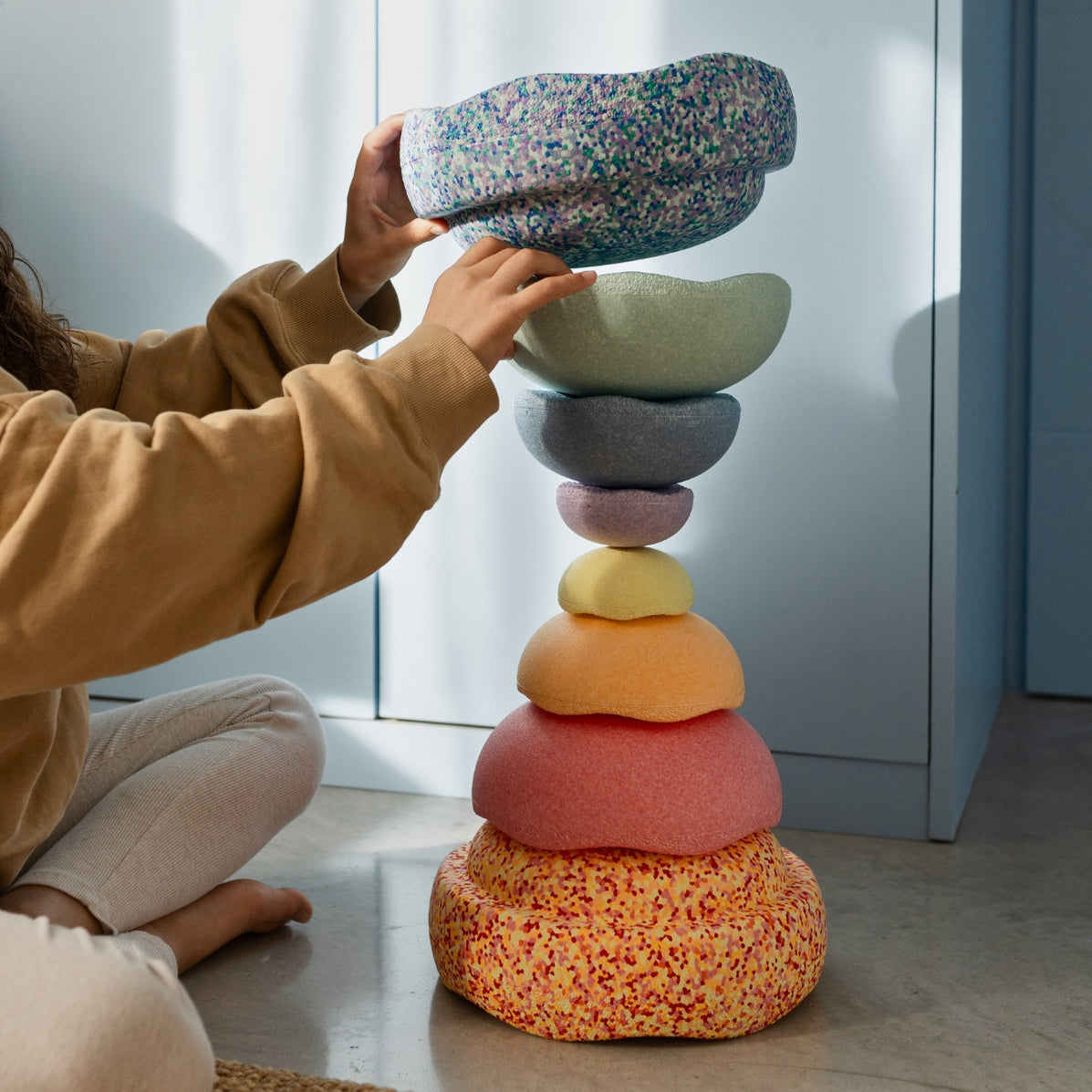 Stapelstein Stepping Stones Set - Wholesale, Australia — Wooden Playroom