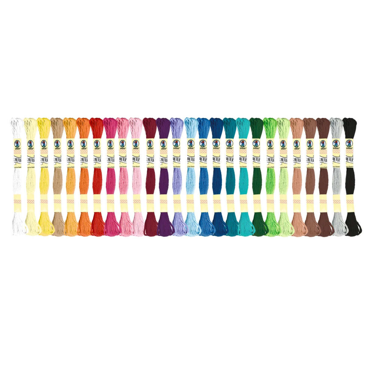 URSUS Embroidery Thread, 52 Docks, 26 Colours - AU — Wooden Playroom