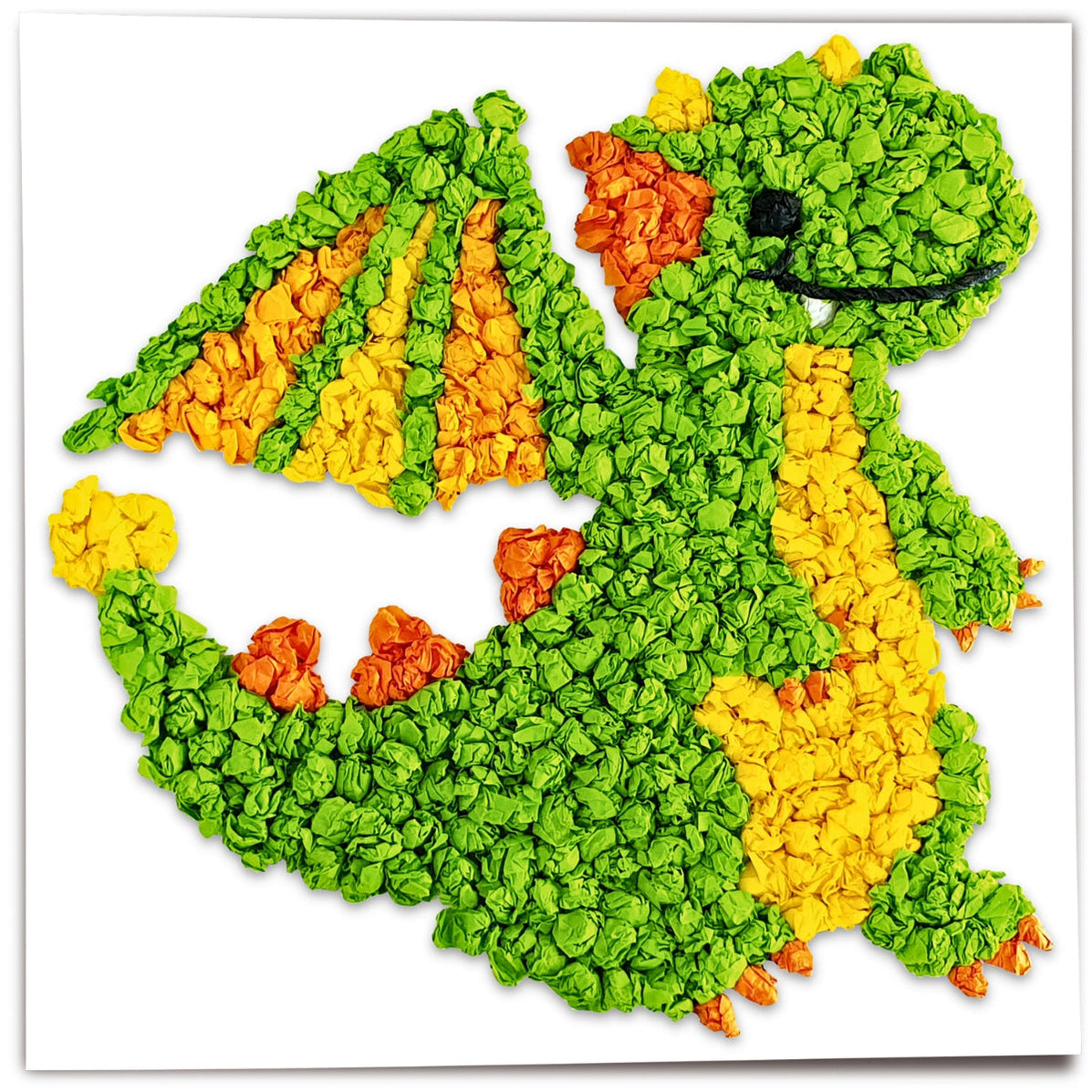 URSUS 6 Scrunched Paper Pictures Enchanted Animals — Wooden Playroom