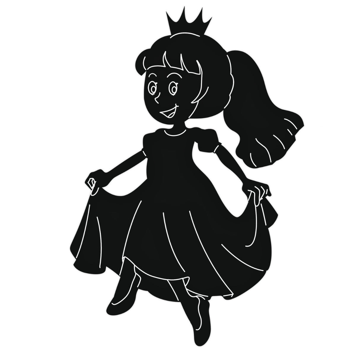 URSUS Scratch Art Cutouts 6pc. Fairytale Australia — Wooden Playroom