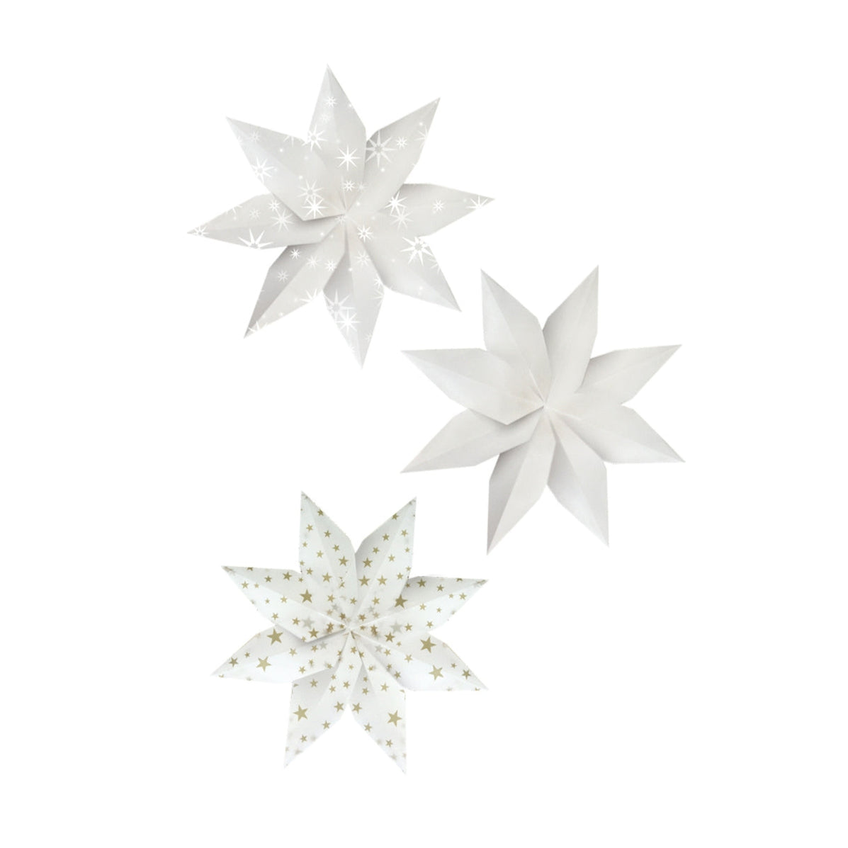 URSUS Winter Window Star Folding Paper - 80 Sheets — Wooden Playroom