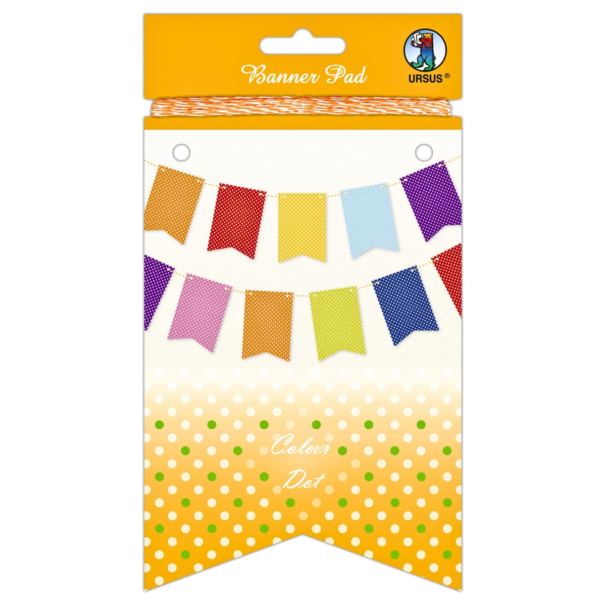 URSUS Polka Dot Pennant Banner - Australia — Wooden Playroom