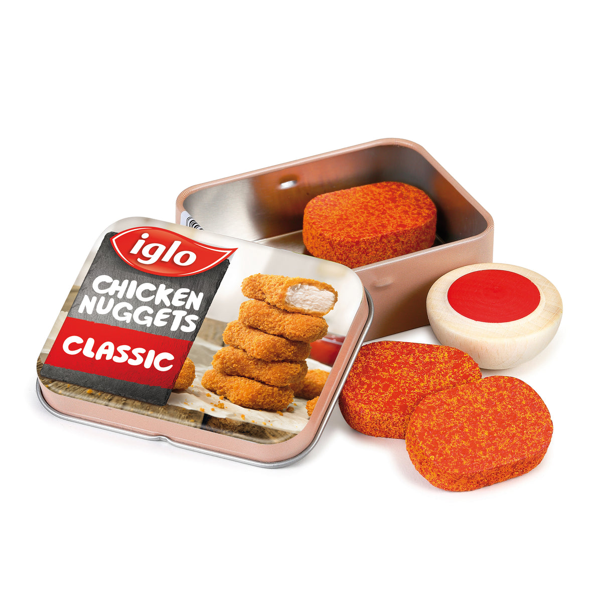 Erzi Chicken Nuggets in a Tin — Wooden Playroom