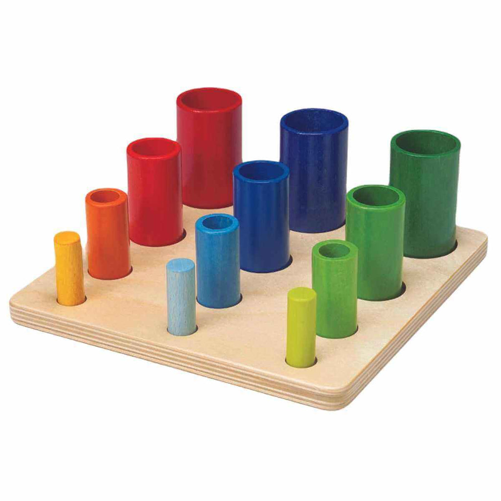 Stacking, Threading & Sorting — Wooden Playroom