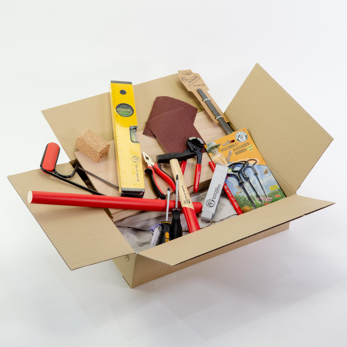 Kids at Work Tool Box Wooden DIY Kit — Wooden Playroom