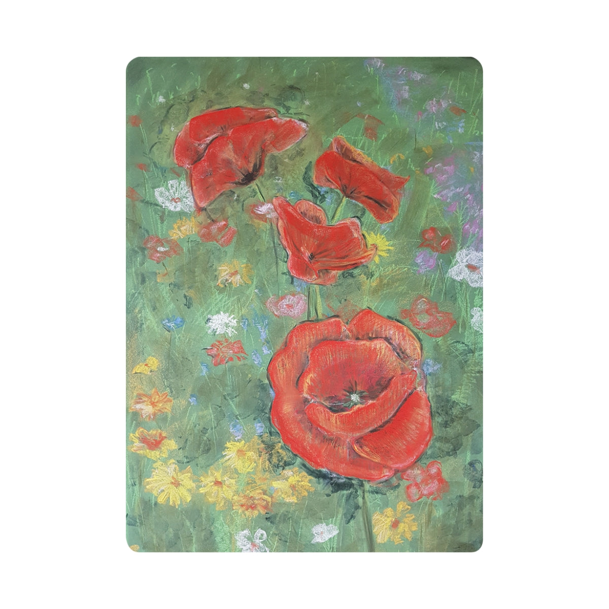 Chalkboard Art Cards Poppies Wholesale in Australia — Wooden Playroom