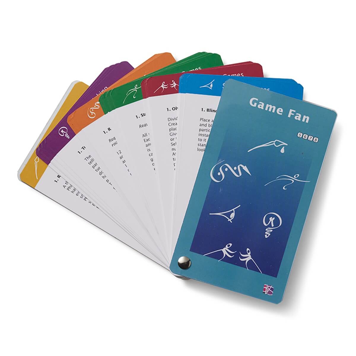 Games and Activities Fanned Card Deck — Wooden Playroom