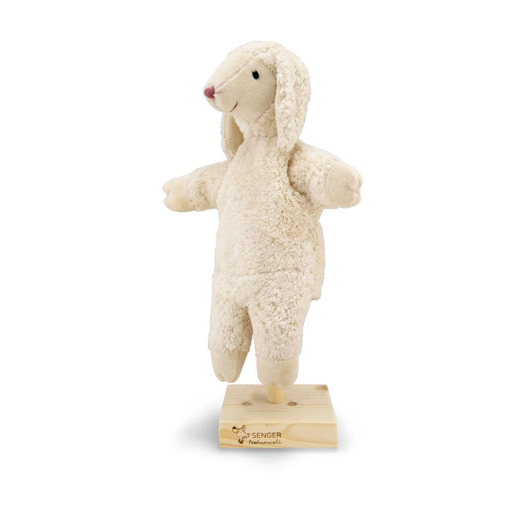 SENGER Hand Puppet Sheep Organic Soft Toys Australia — Wooden Playroom